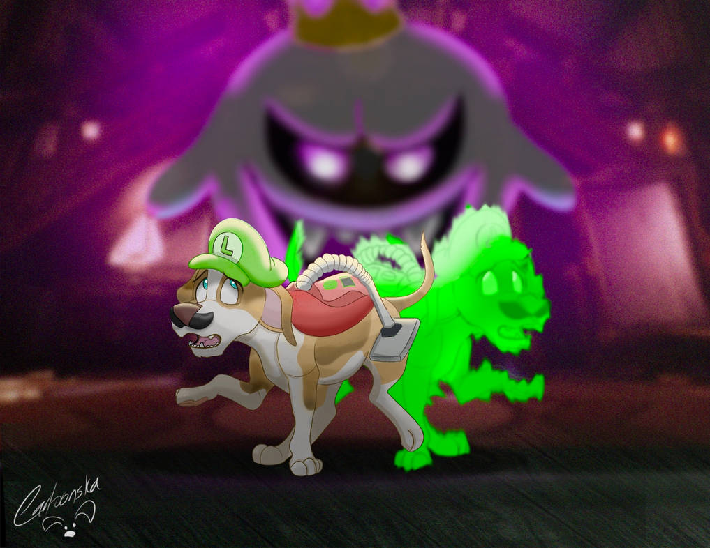 Luigis Mansion Fanart By Cartoonska On Deviantart