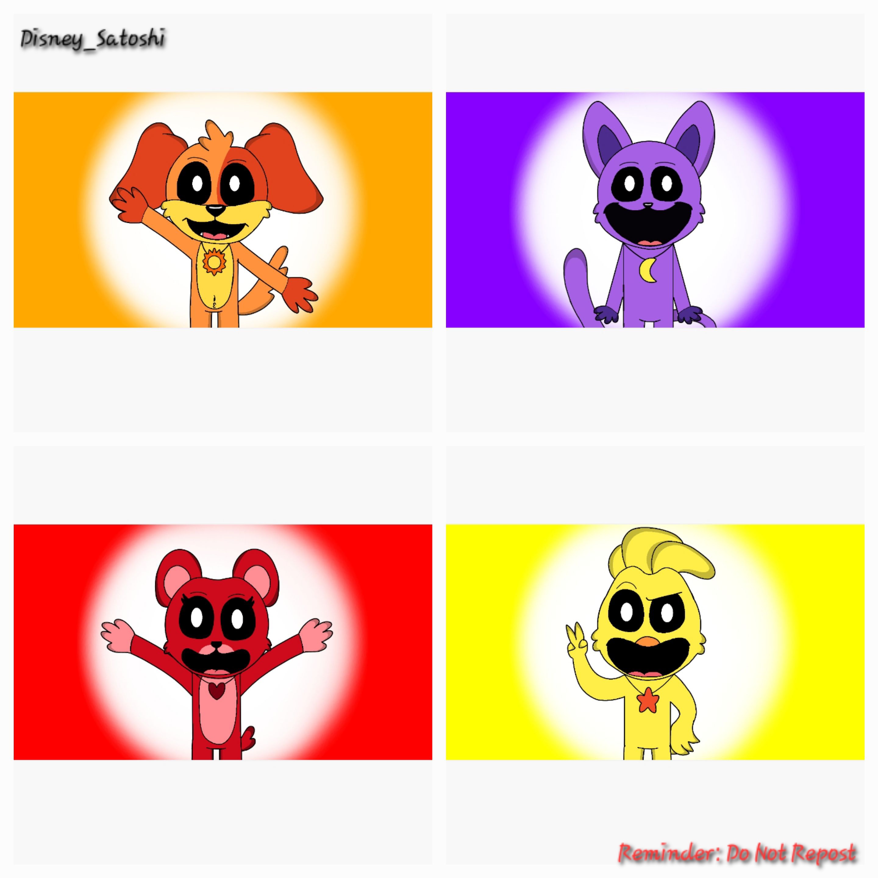 Smiling Critters Fanart 1/2 by DisneySatoshi on DeviantArt Smiling Critters Fanart 1/2 by DisneySatoshi on DeviantArt