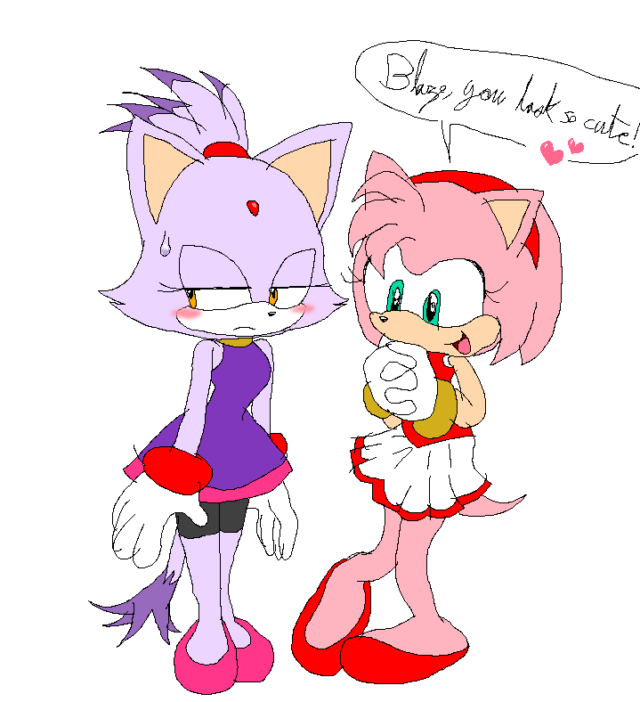 Blaze And Amy Request By Xxpinkamyrosexx On Deviantart