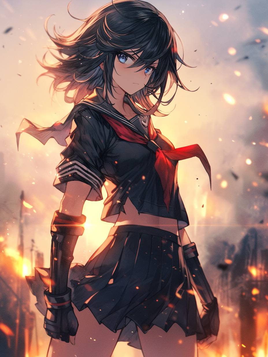 Ryuko Matoi Kill La Kill 4 By Shavedpickles On Deviantart