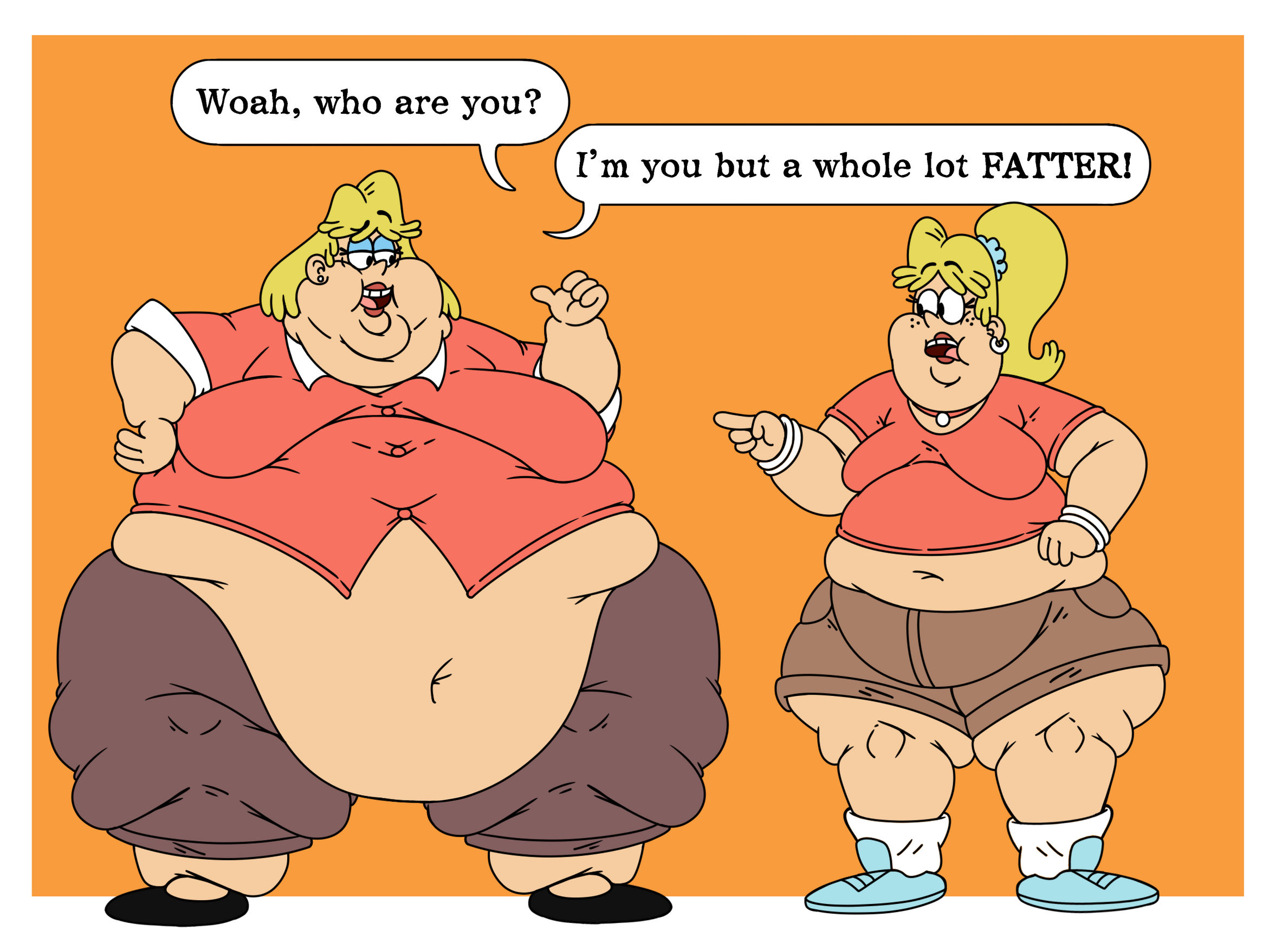 Fatty Rita Loud By Akjonson On Deviantart
