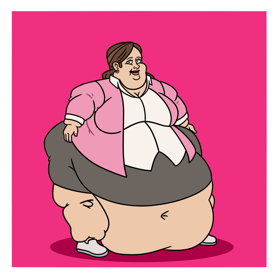 Obese Pam Beesly By Akjonson On Deviantart
