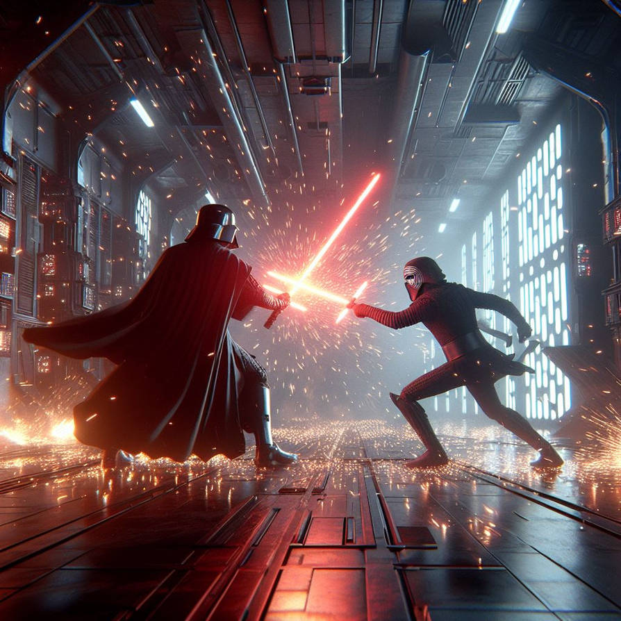 Darth Vader Vs Kylo Ren By Dark Psyco On Deviantart