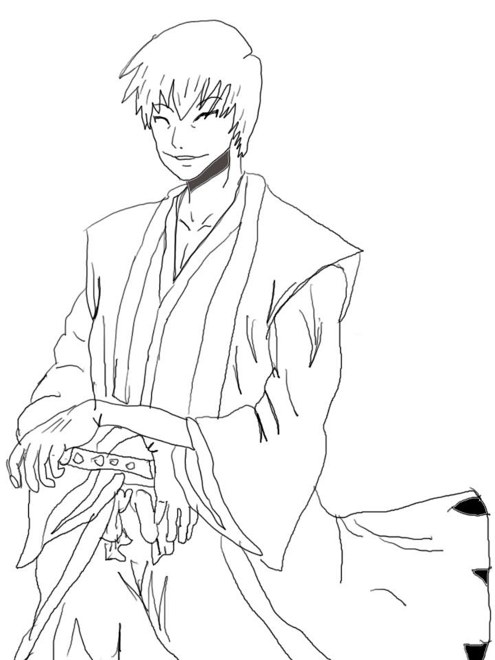 Gin Ichimaru Inked By Darz213 On Deviantart