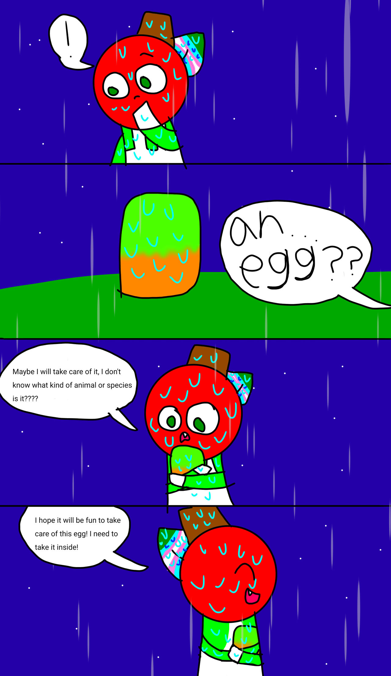 A Alien Egg Comic By Slimealphabetlorek On Deviantart