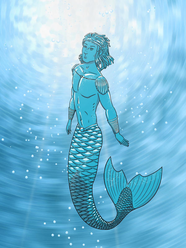 Triton Of The Sea By Coscomomo On Deviantart