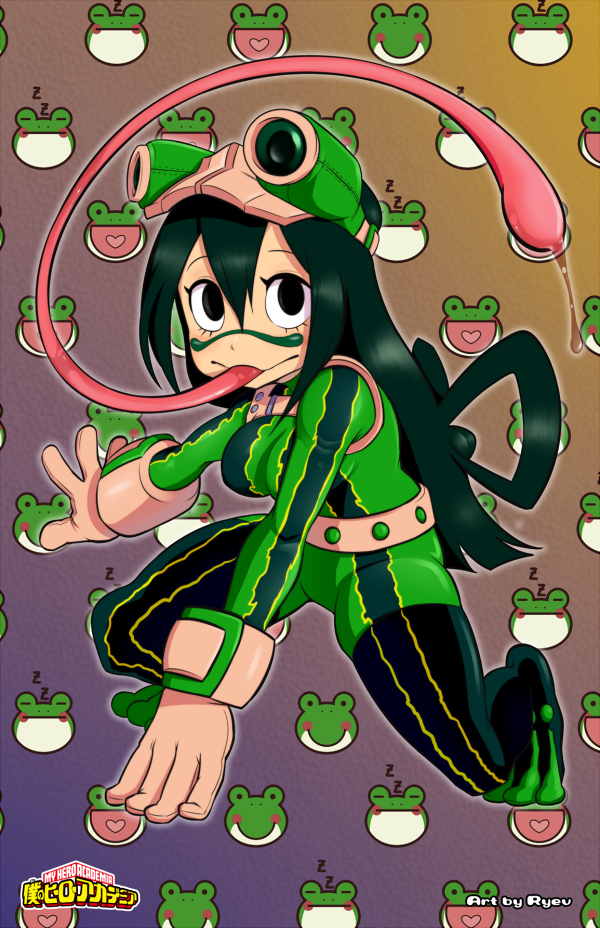 Tsuyu Asui By Ryev On Deviantart