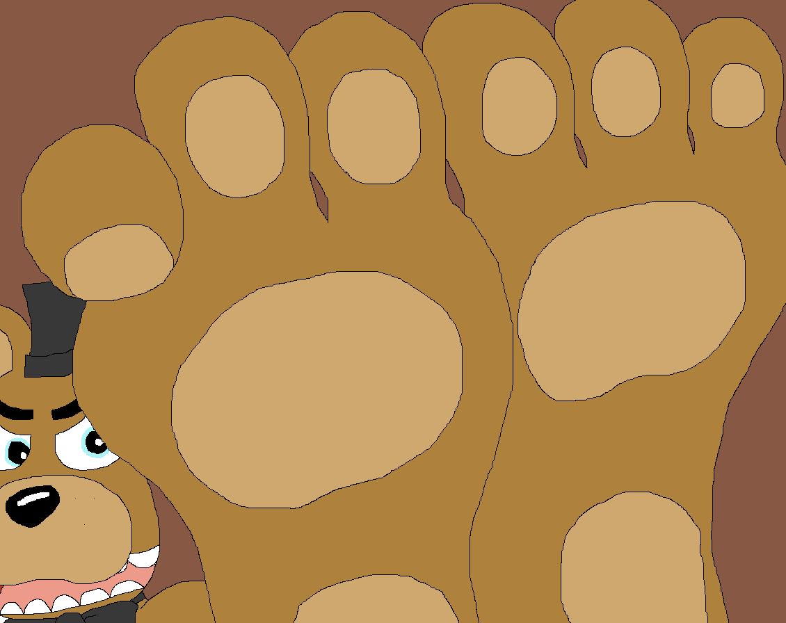 Freddy Fazbear Foot Tease By Epictickler On Deviantart
