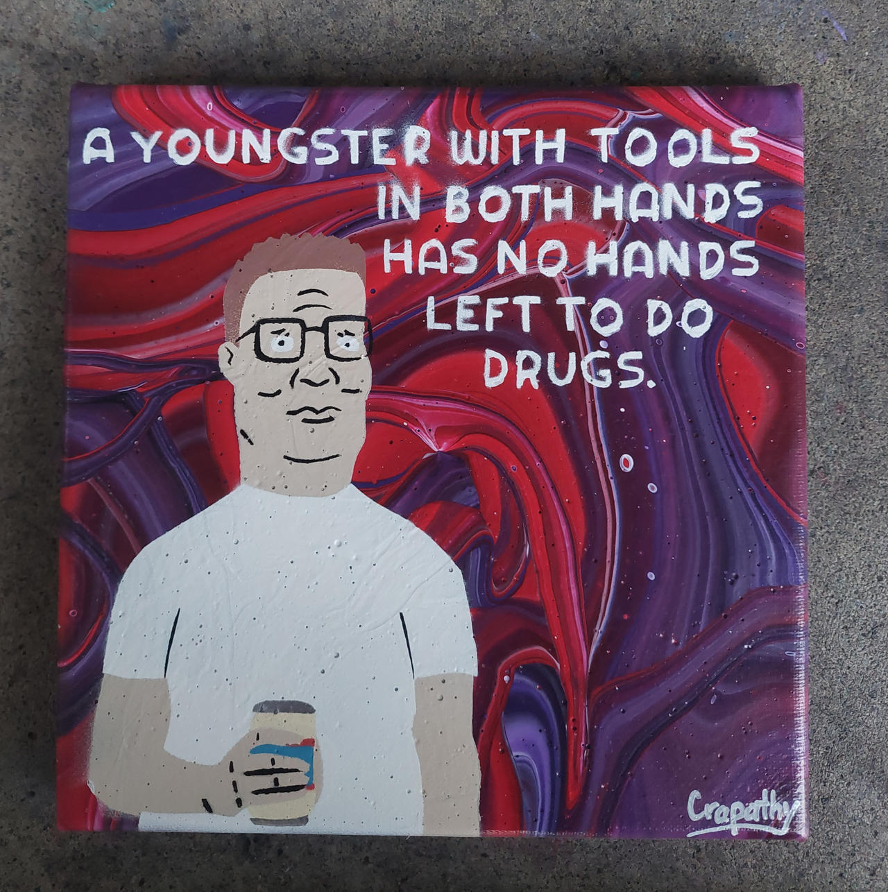Hank Hill By Crapathy On Deviantart