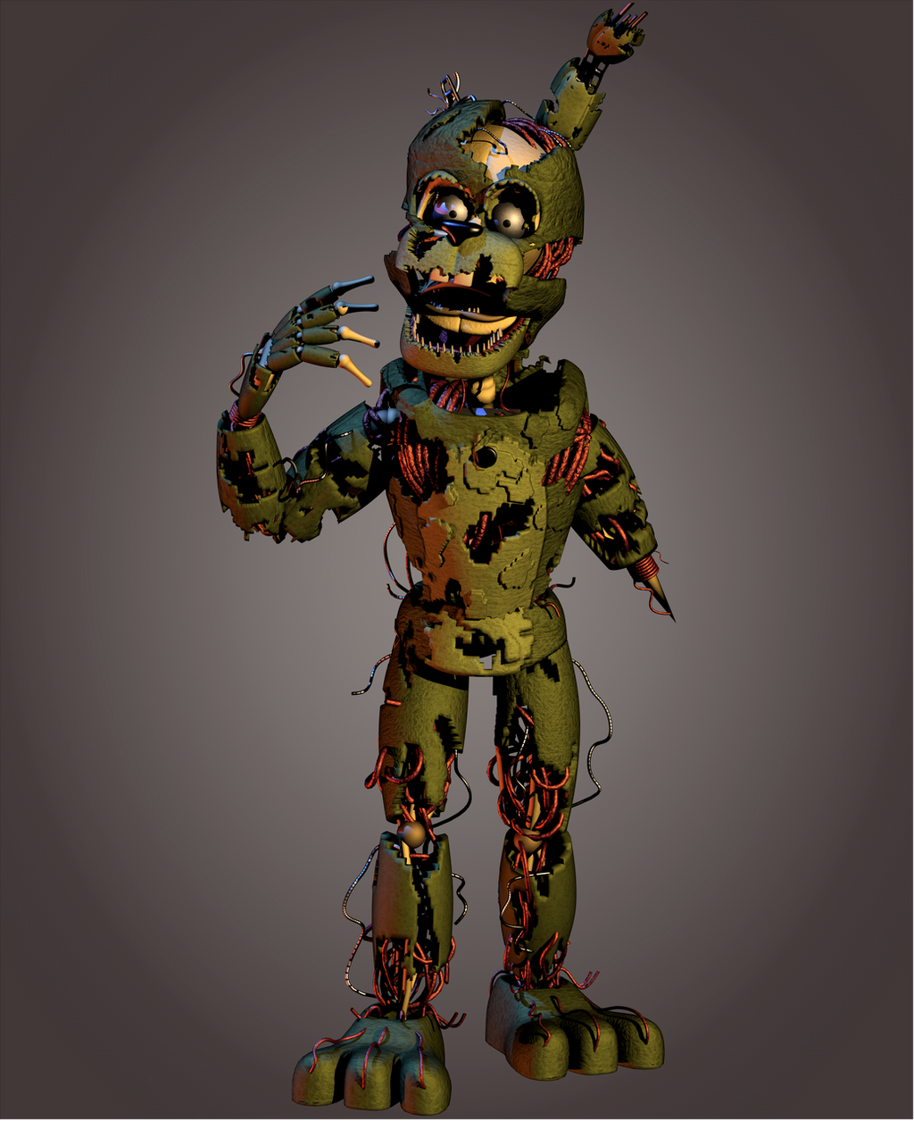 William Afton V2 Ffps Fnaf 6 By Chuizaproductions On Deviantart
