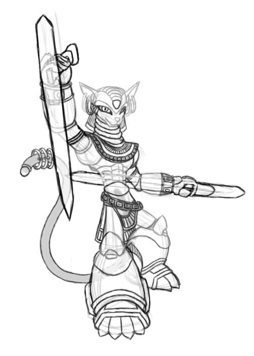 MH: Tonfa Mao -S- Blades Up by neo-no1Uknow on DeviantArt