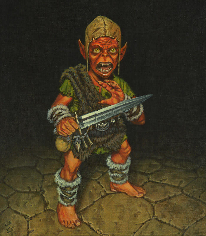 Red Kobold Token By Jdr Illustrator On Deviantart