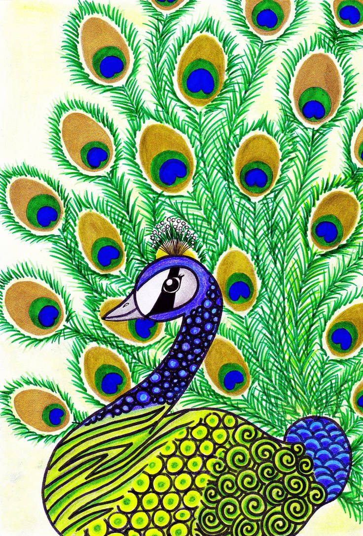 Peacock Ornament By Raymondgunawan On Deviantart