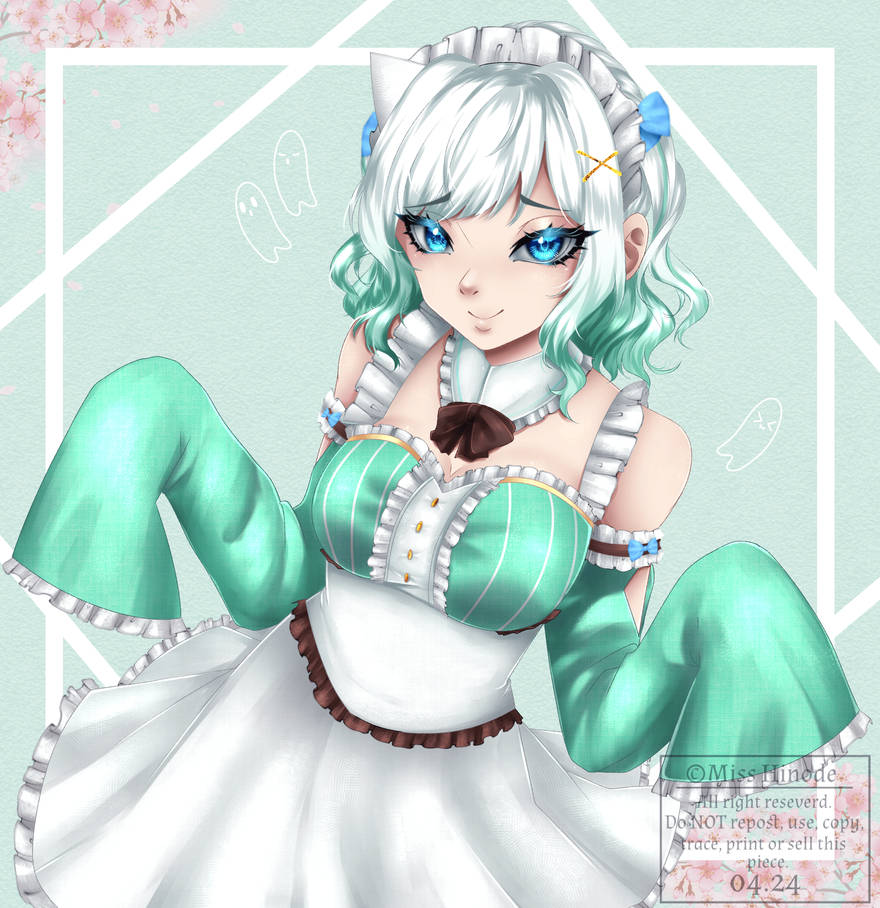 Maid Mint By Hinodeowo On Deviantart
