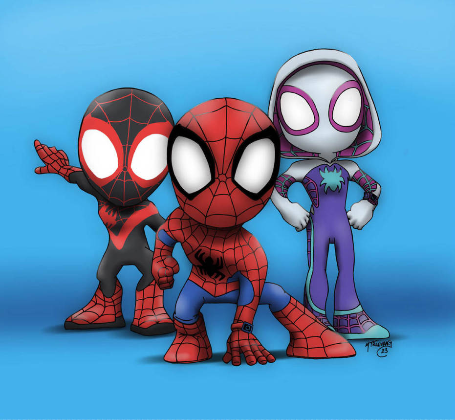 Spidey And His Amazing Friends By Tranvaag343 On Deviantart