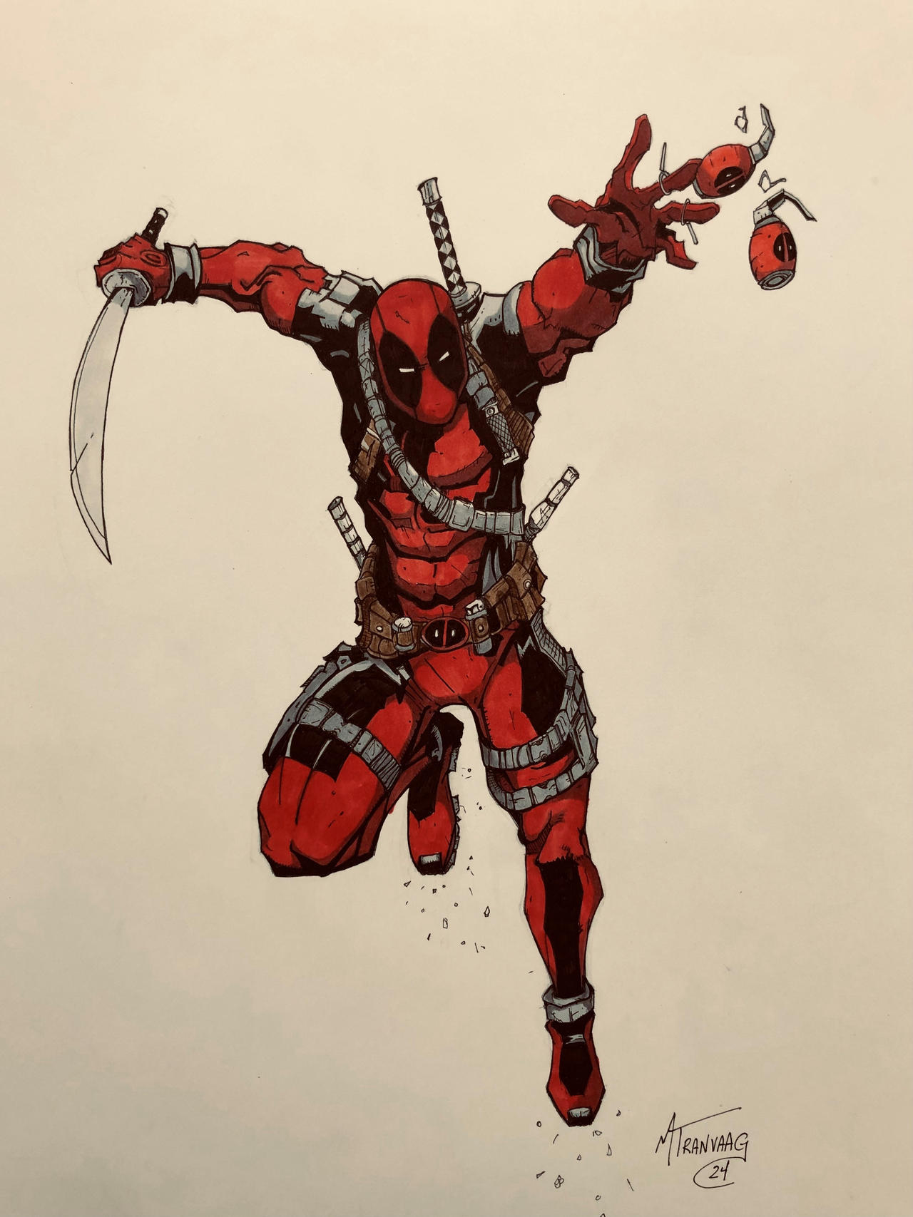Deadpool By Tranvaag343 On Deviantart