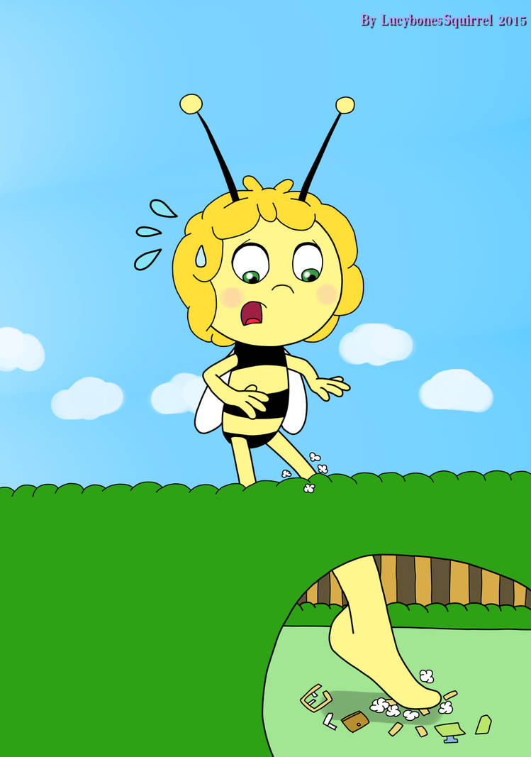 Maya The Gigantic Bee By Conkerguru On Deviantart