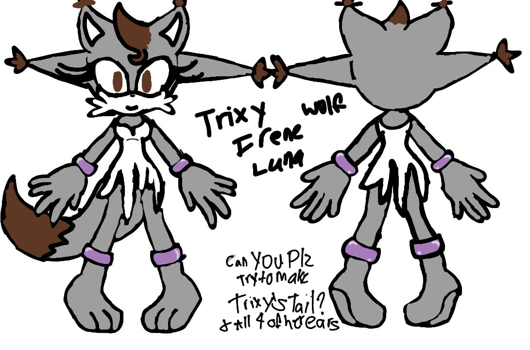 Trixy Irene Luna The Wolf By Lpsboots1 On Deviantart