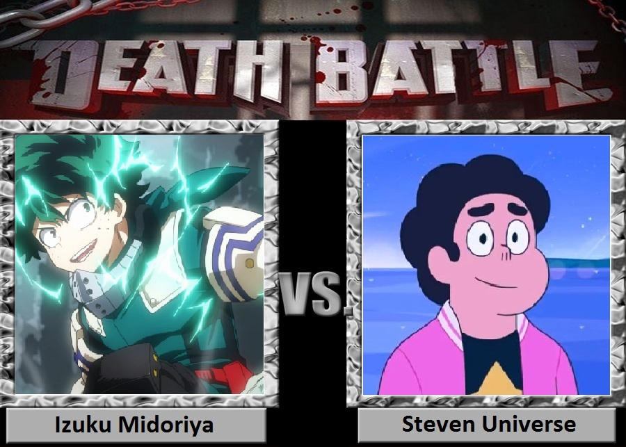 DEATH BATTLE Izuku Midoriya vs Steven Universe by SonGokuSSJgodssj on ... DEATH BATTLE Izuku Midoriya vs Steven Universe by SonGokuSSJgodssj on ...