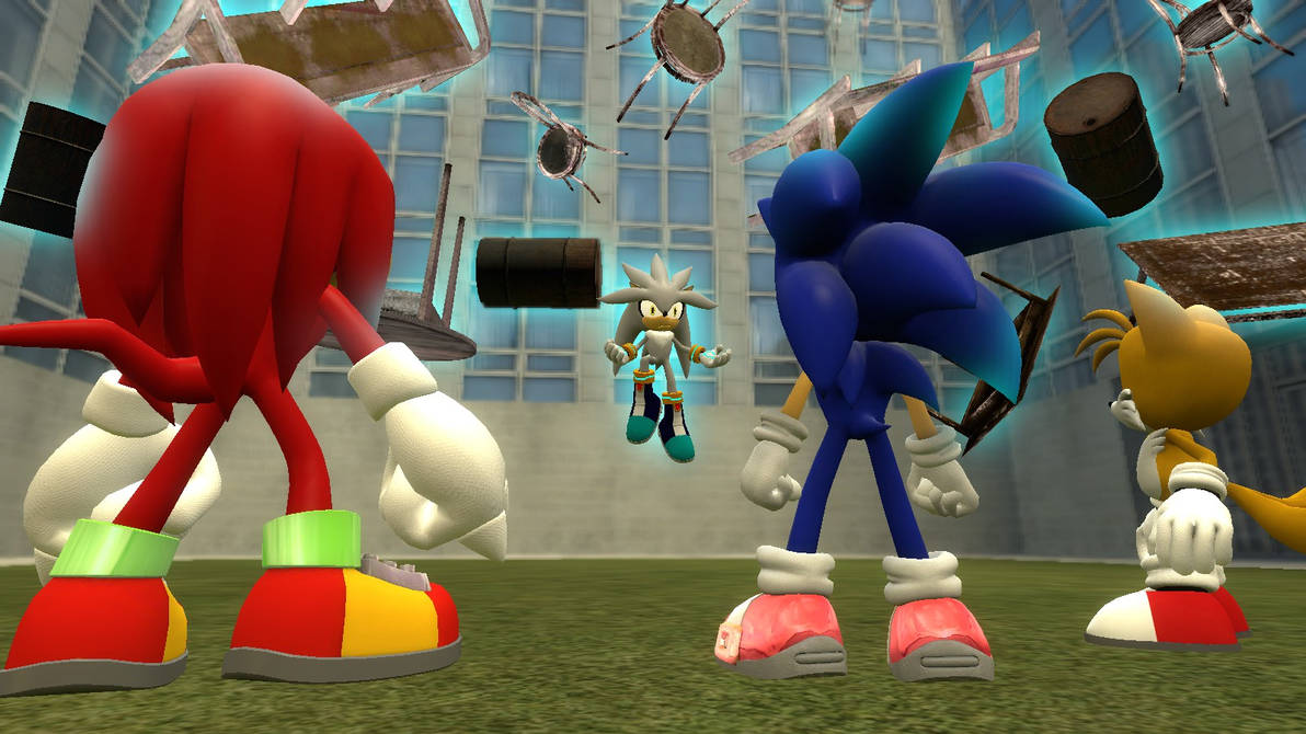 Team Sonic Vs Silver By Songokussjgodssj On Deviantart