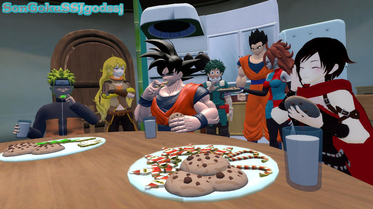 Cookie party by SonGokuSSJgodssj on DeviantArt Cookie party by SonGokuSSJgodssj on DeviantArt