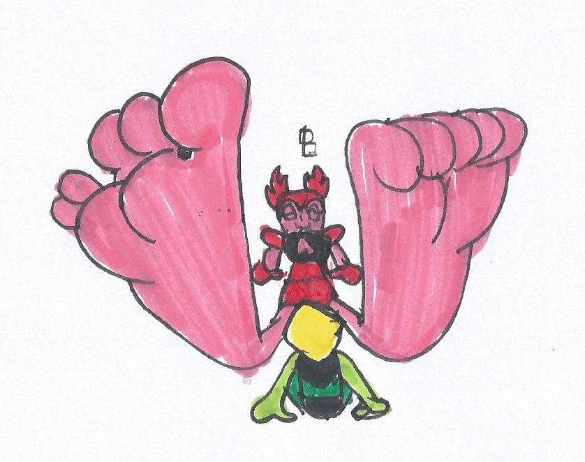 Spinels Hyper Feet By Spaton37 On Deviantart
