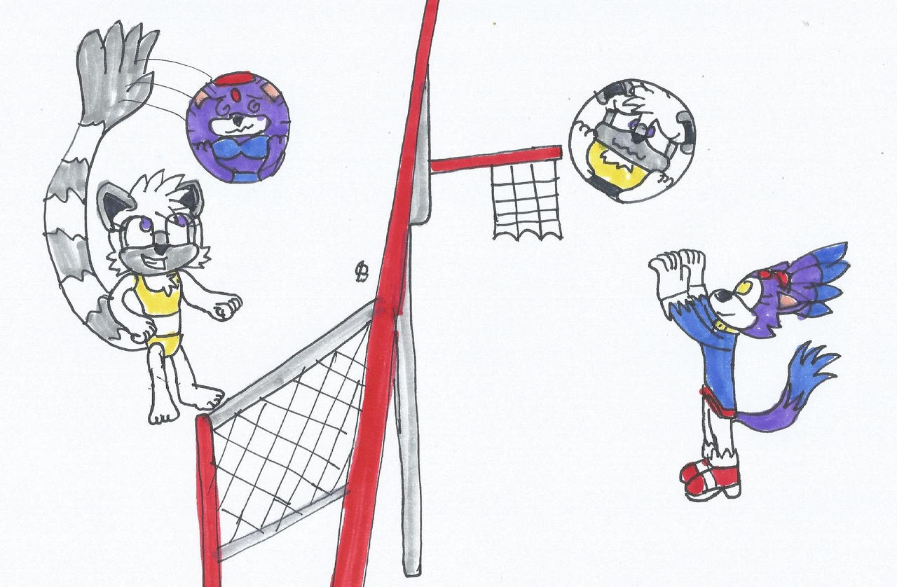 Tangle And Blaze Ball Games By Spaton37 On Deviantart