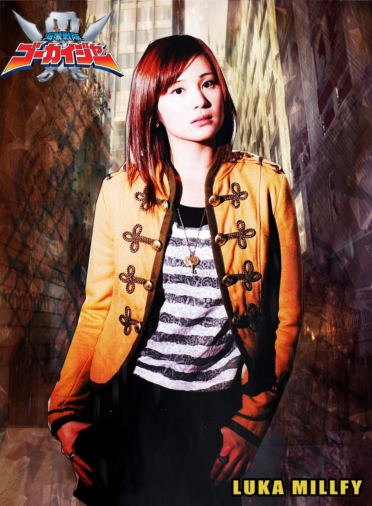 Kaizoku Sentai Gokaiger Luka Millfy By Zeroplatinosentai On Deviantart