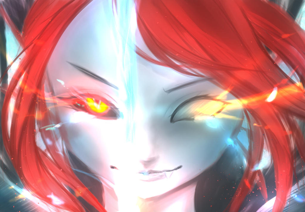 Undyne the Undying - speedpaint by StillUnderworld on DeviantArt Undyne the Undying - speedpaint by StillUnderworld on DeviantArt