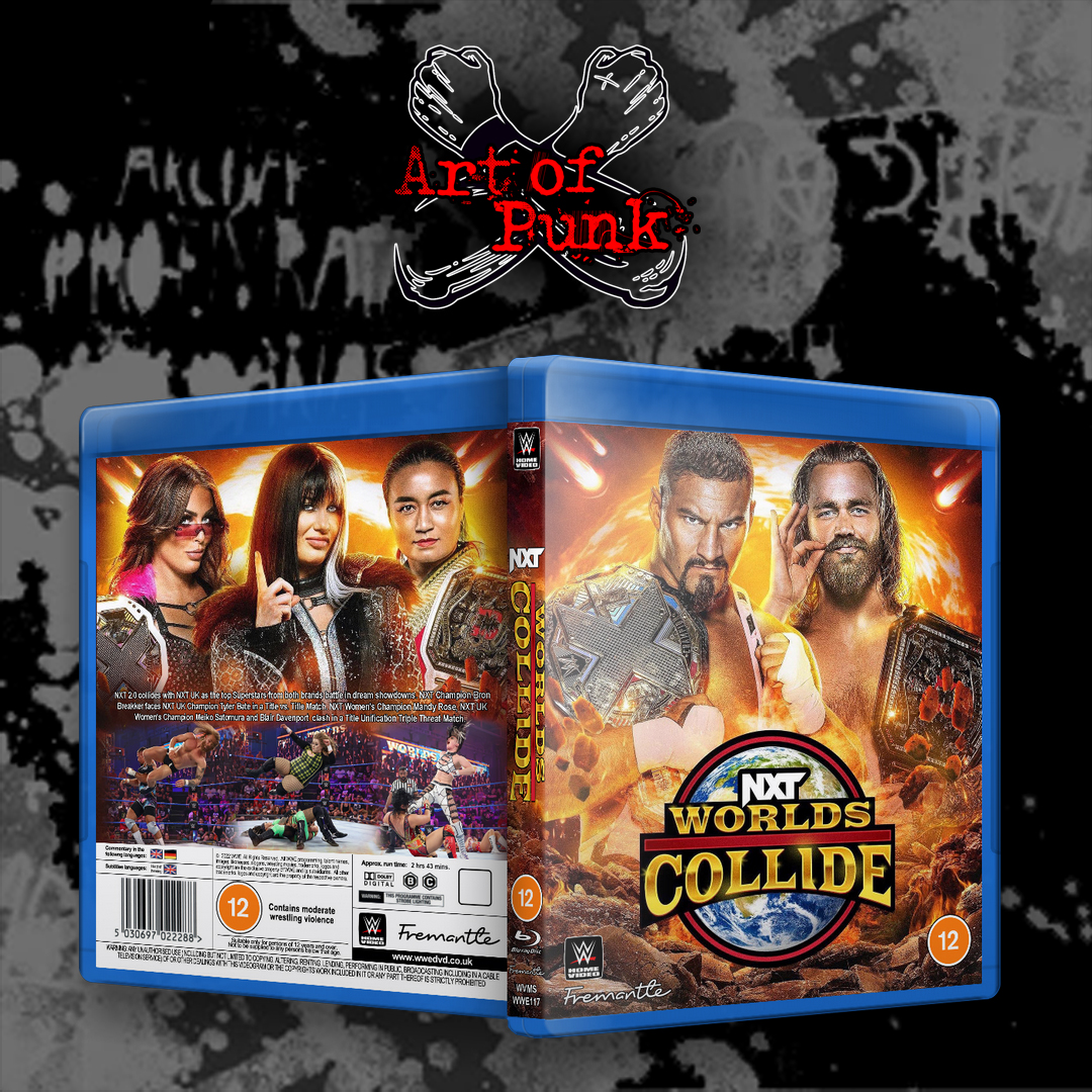 Nxt Worlds Collide 2022 Blu Ray Cover By Artofpunk On Deviantart