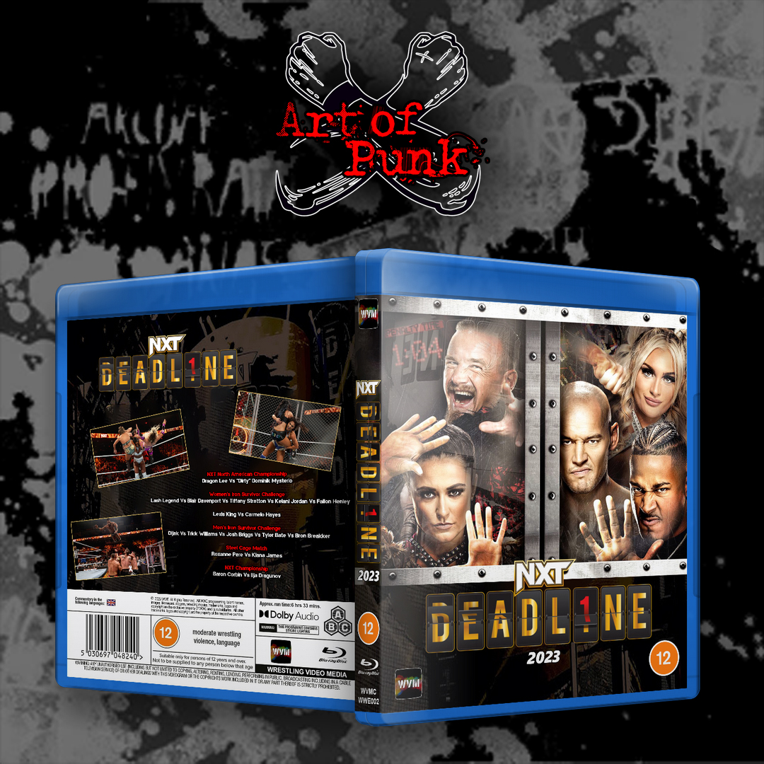 Wwe Nxt Deadline 2023 Blu Ray Cover By Artofpunk On Deviantart