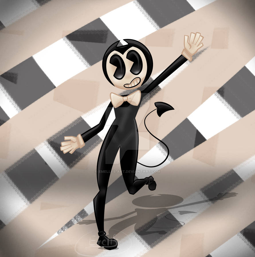 Introducing Bendy The Demon Batim By Emellfs Art On Deviantart