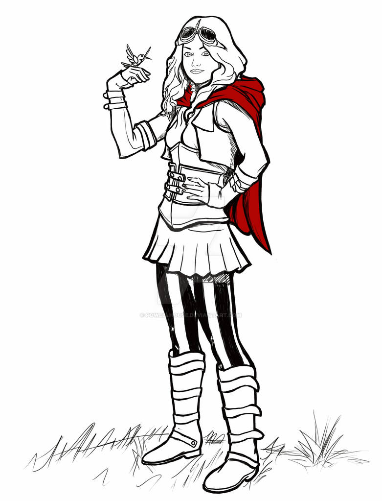 Lil Red Concept Art 1 By Powellhouse On Deviantart