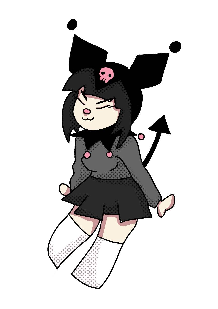 Kuromi Chibi By Kislyxherry On Deviantart