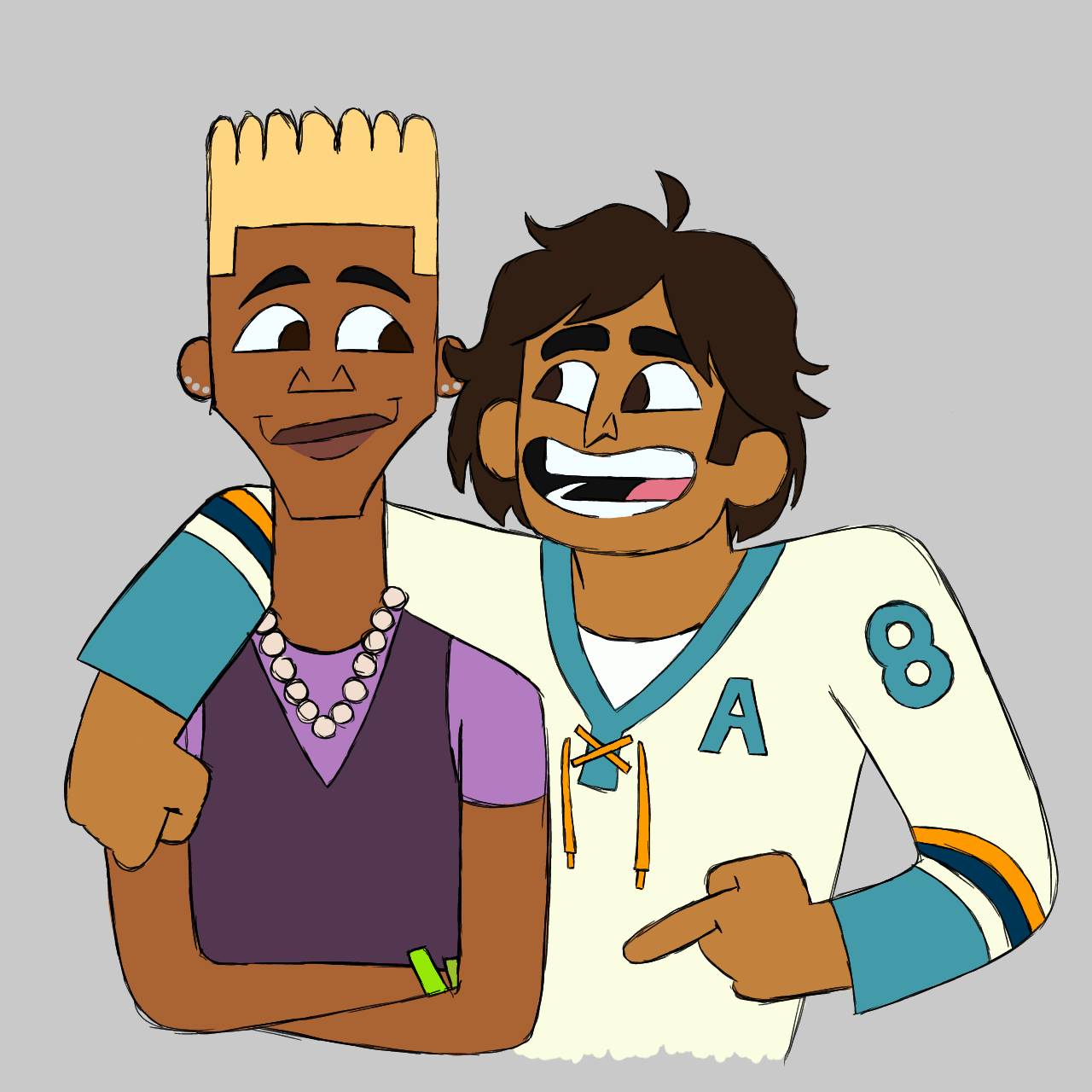 Raj and Bowie by JustaCreature96 on DeviantArt Raj and Bowie by JustaCreature96 on DeviantArt