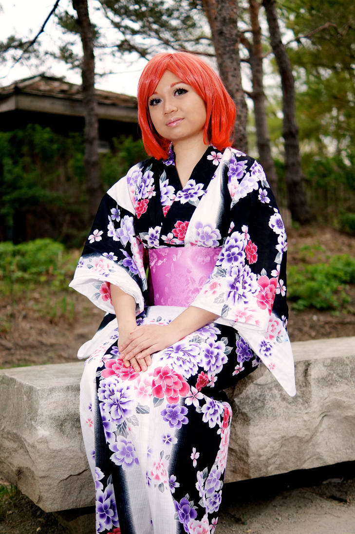 Haruka Nanami Kimono 3 By Lightning Baron On Deviantart