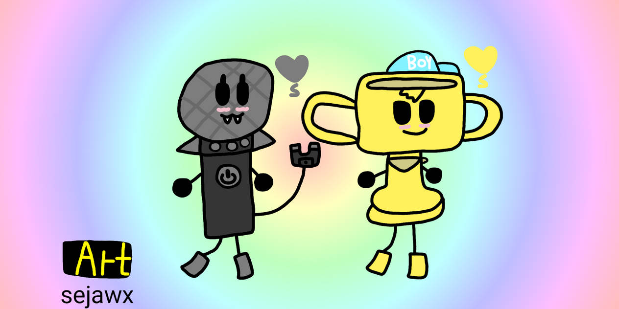 Inanimate Insanity Microphone X Trophyart By Sejawx On Deviantart