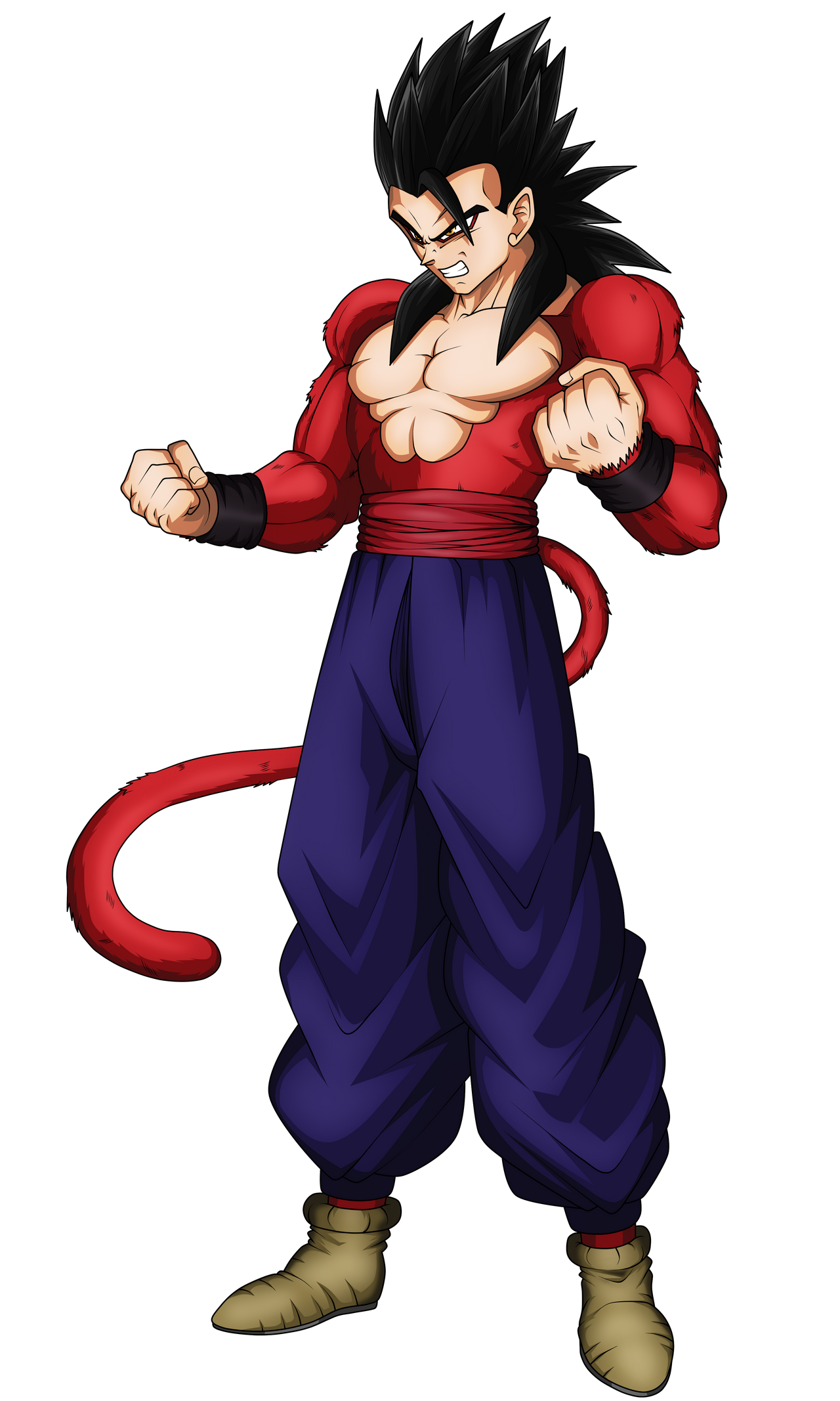 Dragon Ball Af Gohan Super Saiyan 4 By Rmrlr2020 On Deviantart