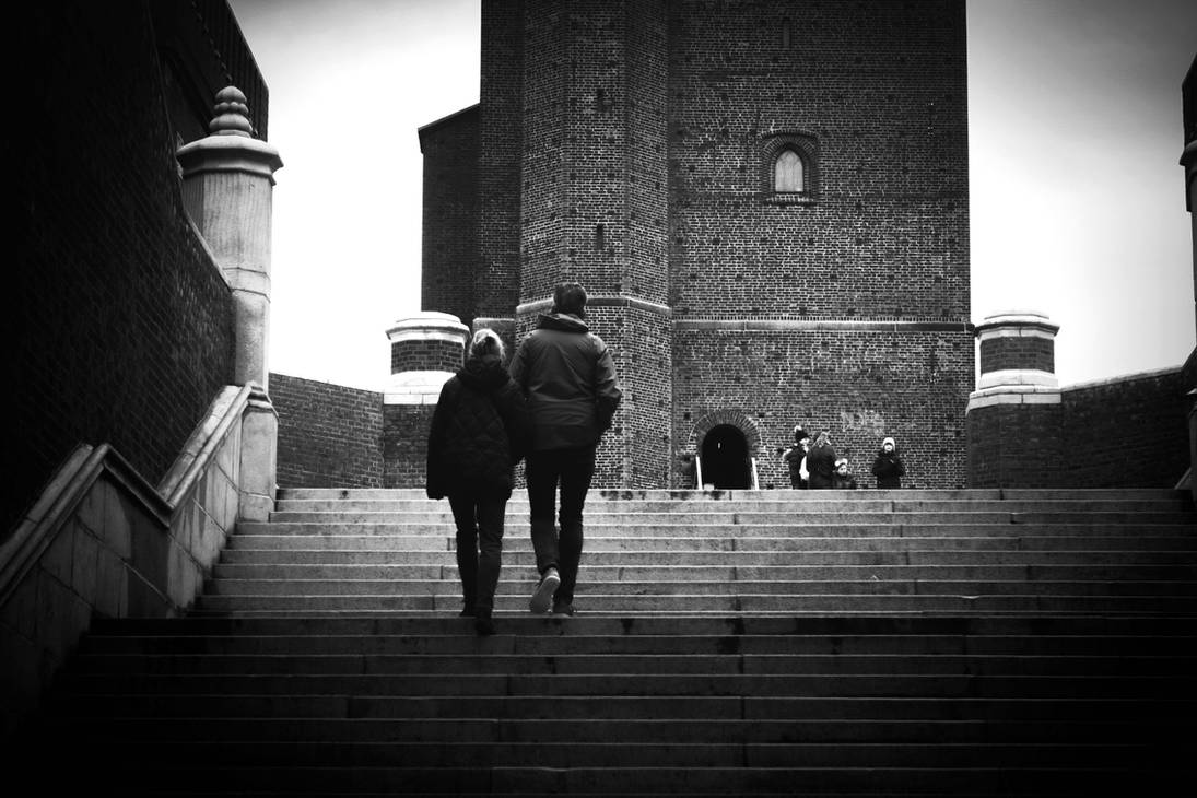 Going Up Stairs By Emeraldhxh879 On Deviantart