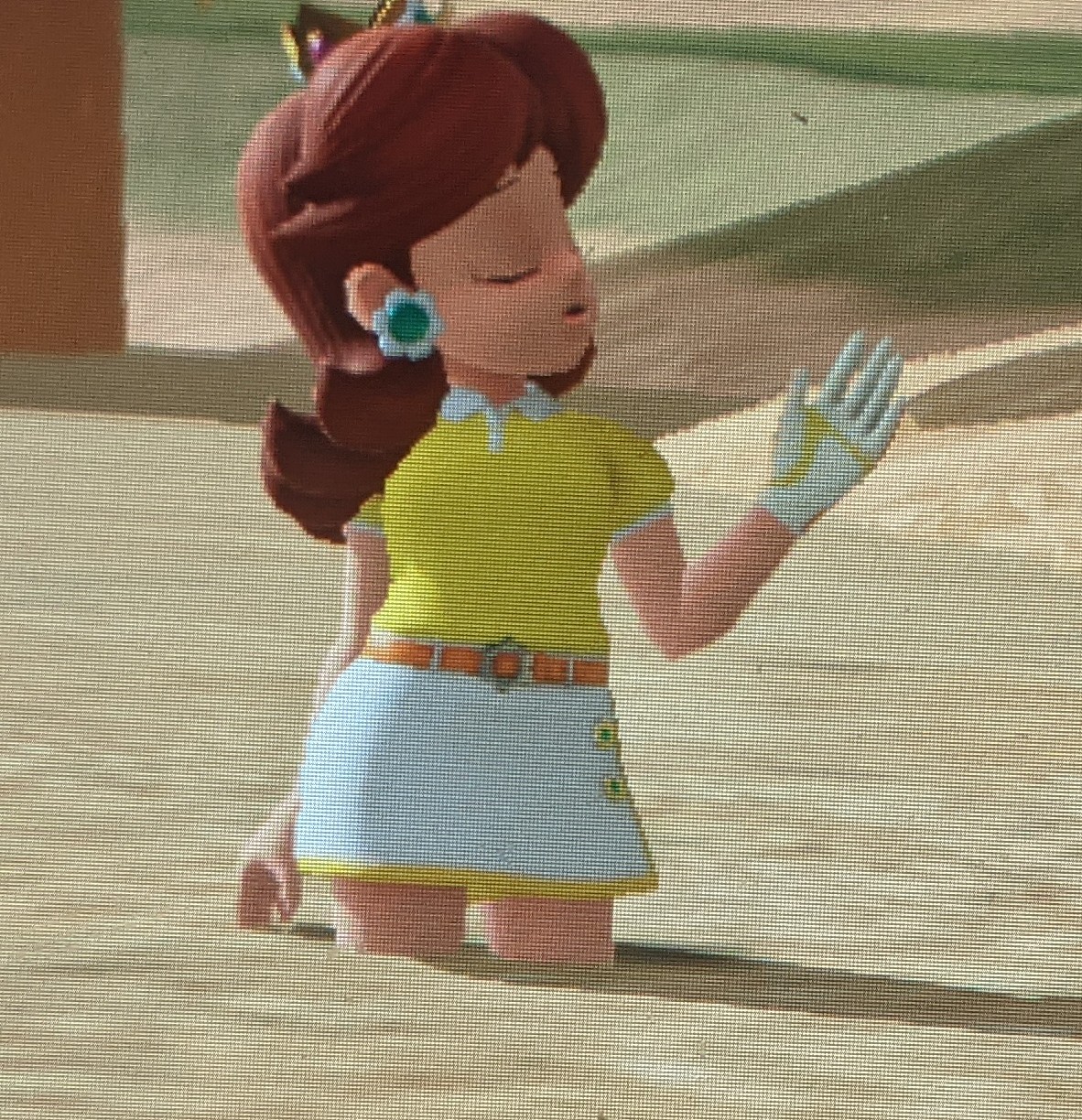 Mario Golf Super Rush Daisy In Quicksand By Wahknight On Deviantart
