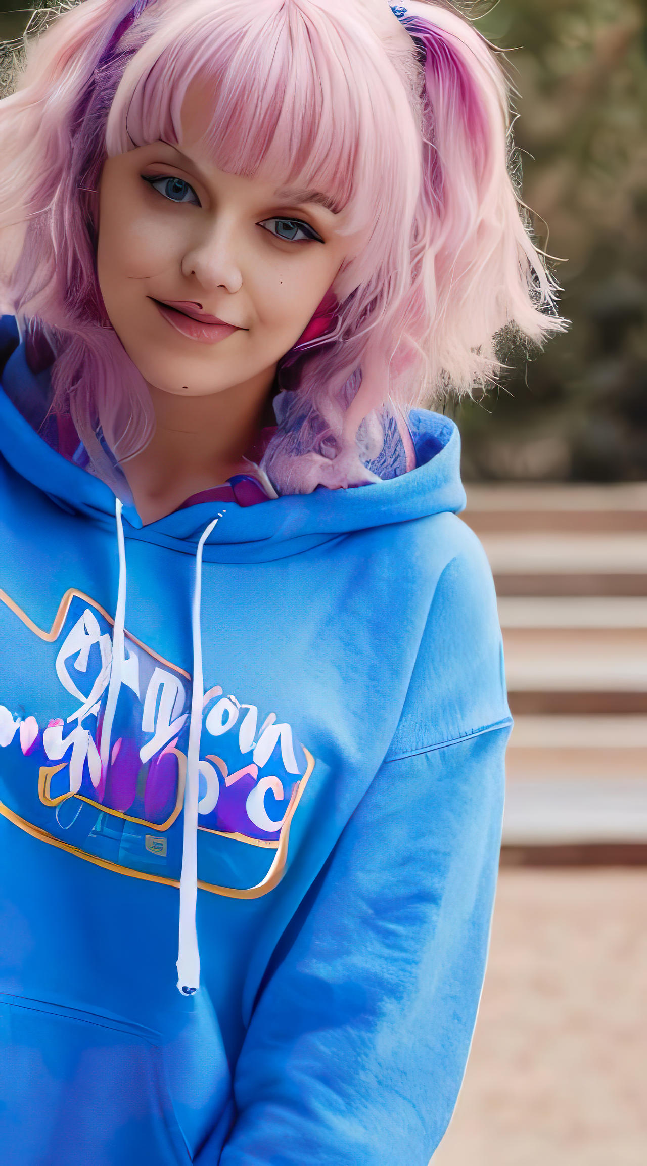 Pink Hair Girl By Unknownemperor1 On Deviantart
