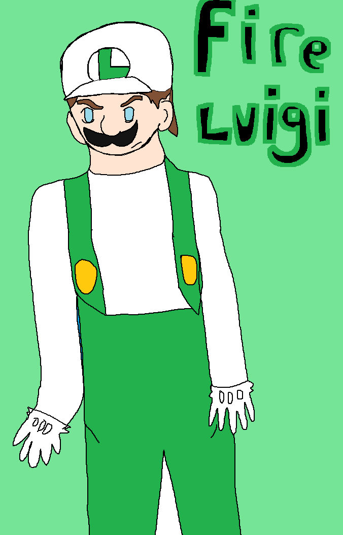 Fire Luigi By Evilluigi9001 On Deviantart