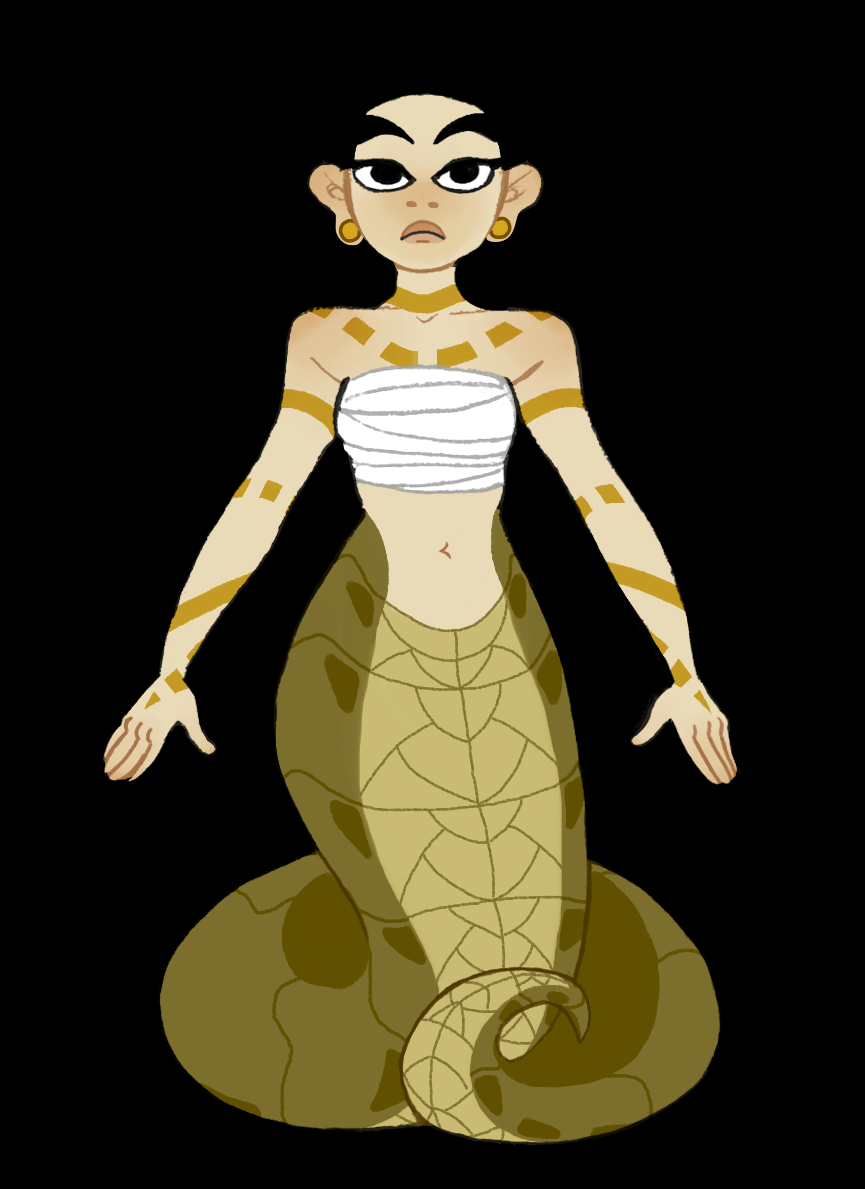Naga By Rosslaye On Deviantart
