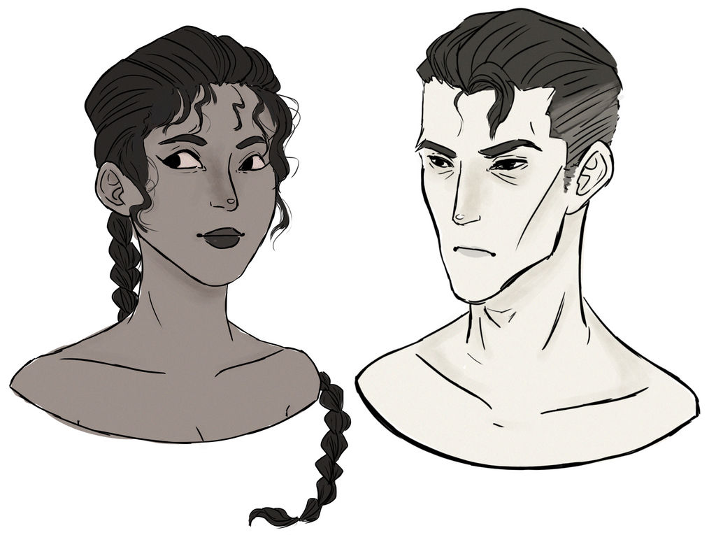 Inej Ghafa And Kaz Brekker By Clovercard On Deviantart