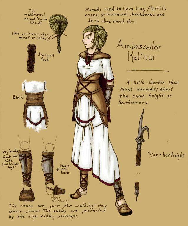 Kalinar Character Sheet by silverwolf42 on DeviantArt