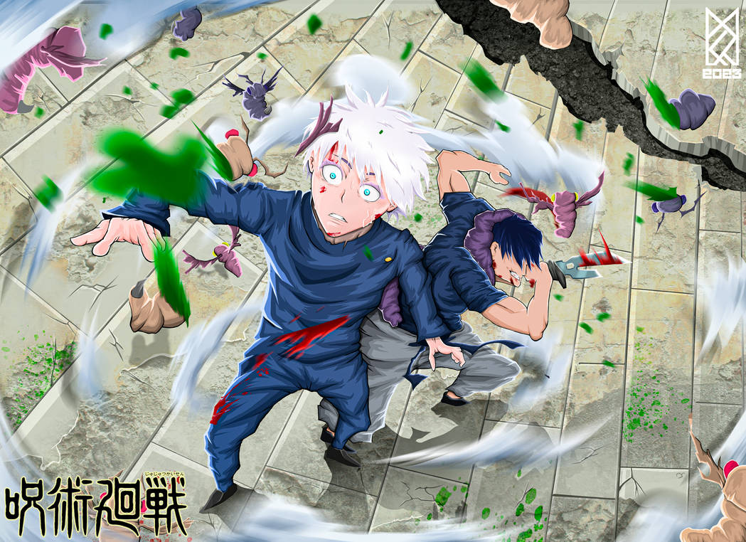 Gojo Vs Toji Jujutsu Kaisen Fan Art By Jmproductions19 On Deviantart