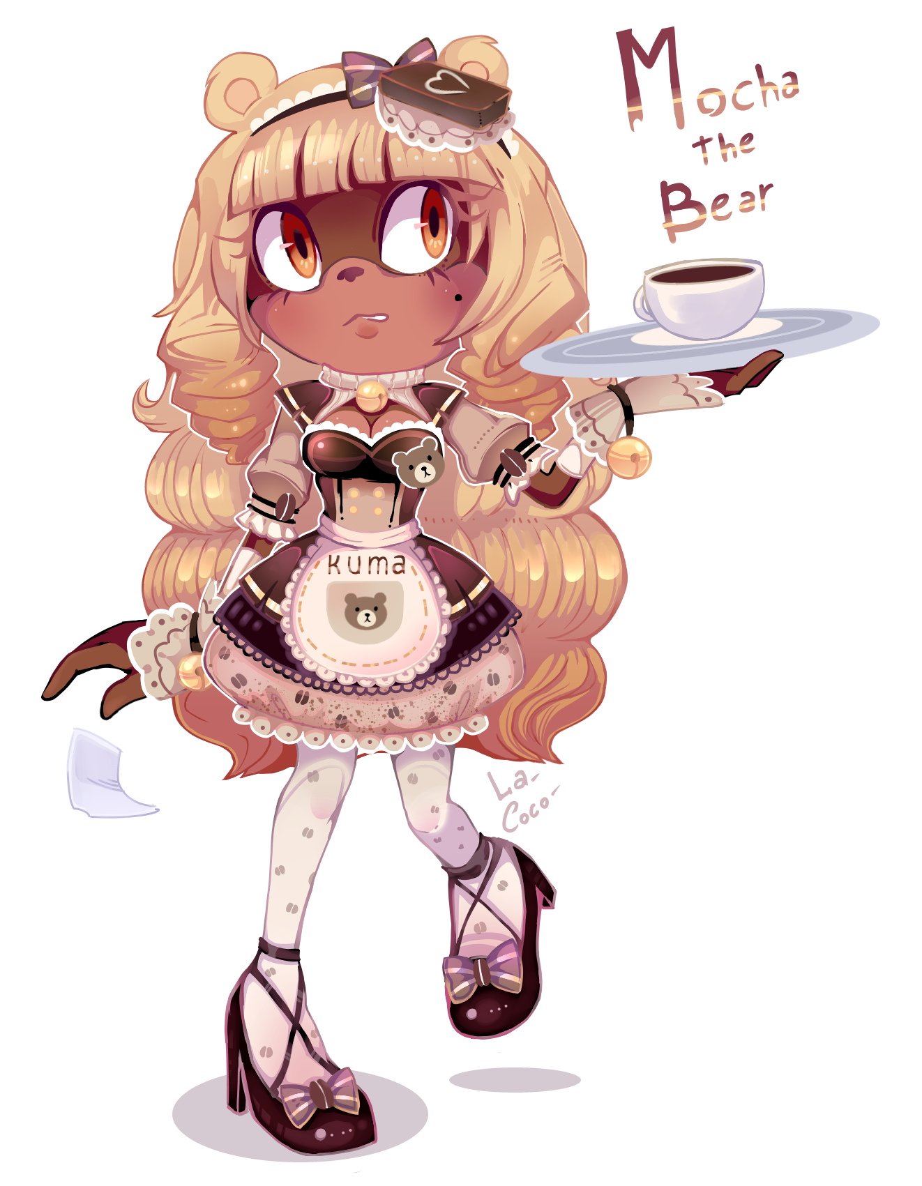 Sonic Oc Mocha The Bear By La Cocotua On Deviantart
