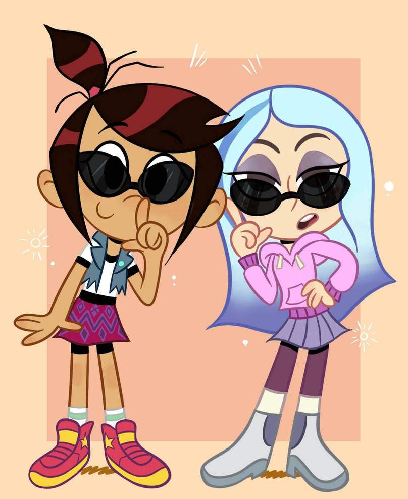 Molly Mcgee And Andrea Davenport Wearing Glasses By Alicexprincessrosa On Deviantart