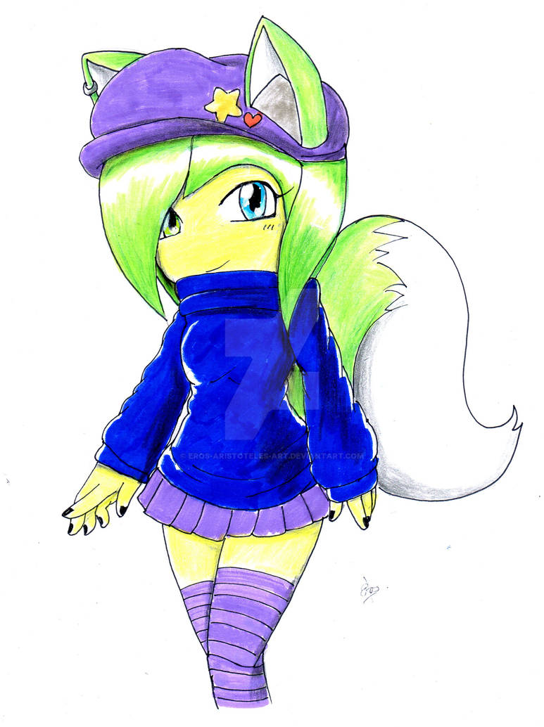 Estela The Seedrianfox By Eros Aristoteles Art On Deviantart