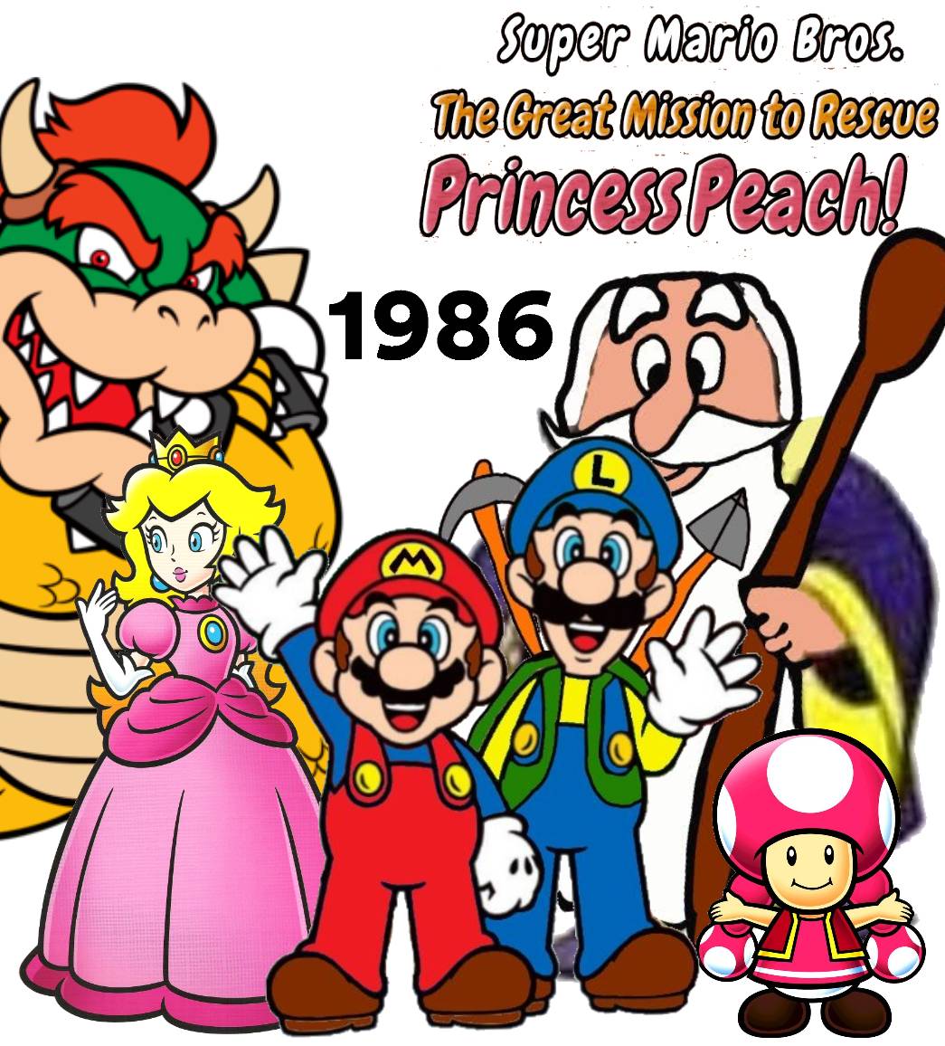 Super Mario Bros Anime Movie 1986 By Nicholasblasi On Deviantart